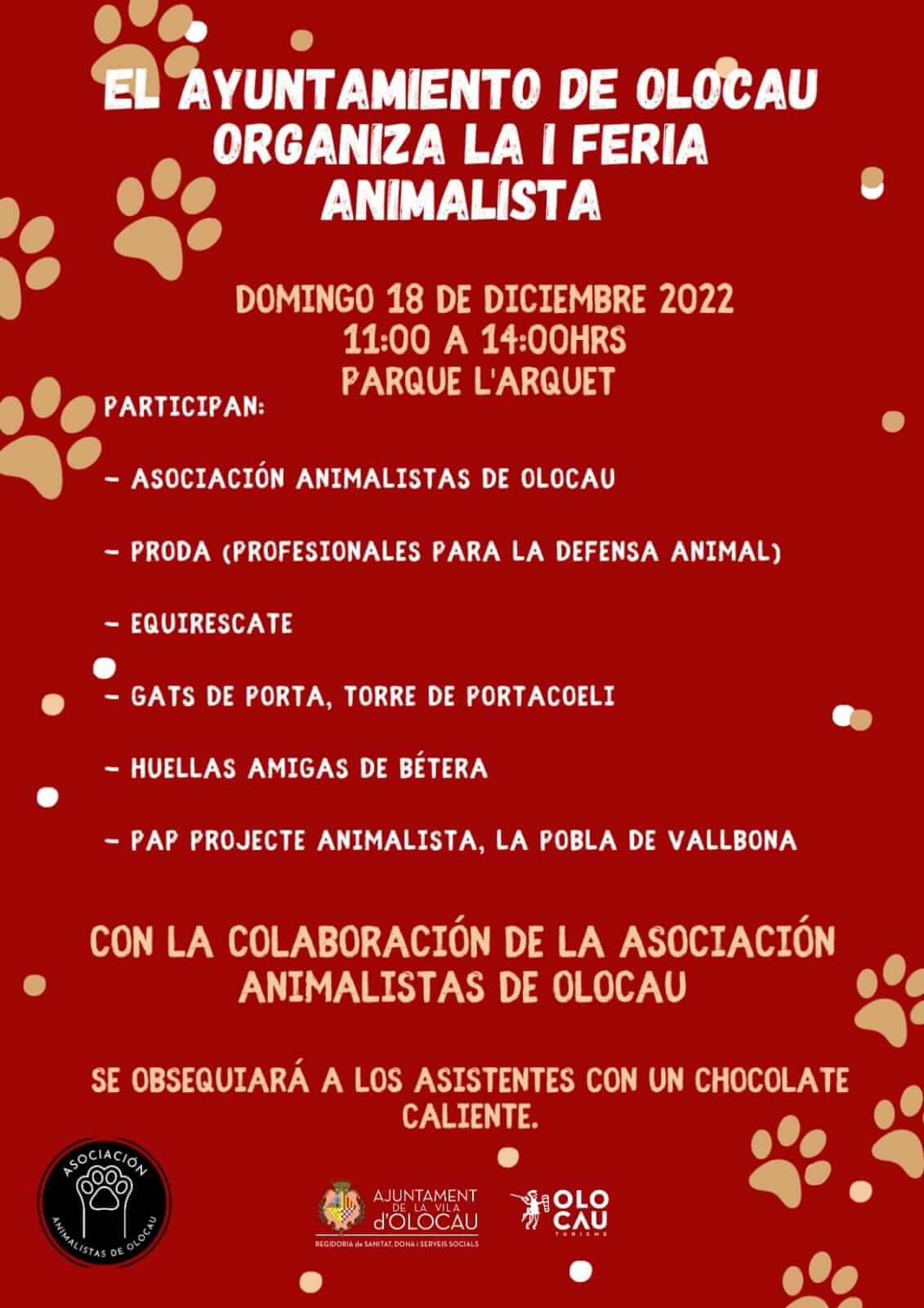 Feria animalista en Olocau (Valencia) - MundoBichos